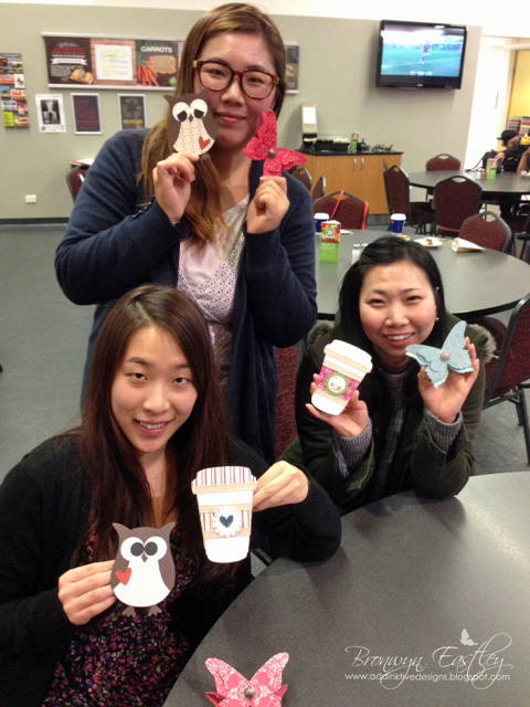 Card Class for Uni Students - Fun Shaped Cards