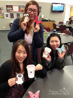 Card Class for Uni Students - Fun Shaped Cards