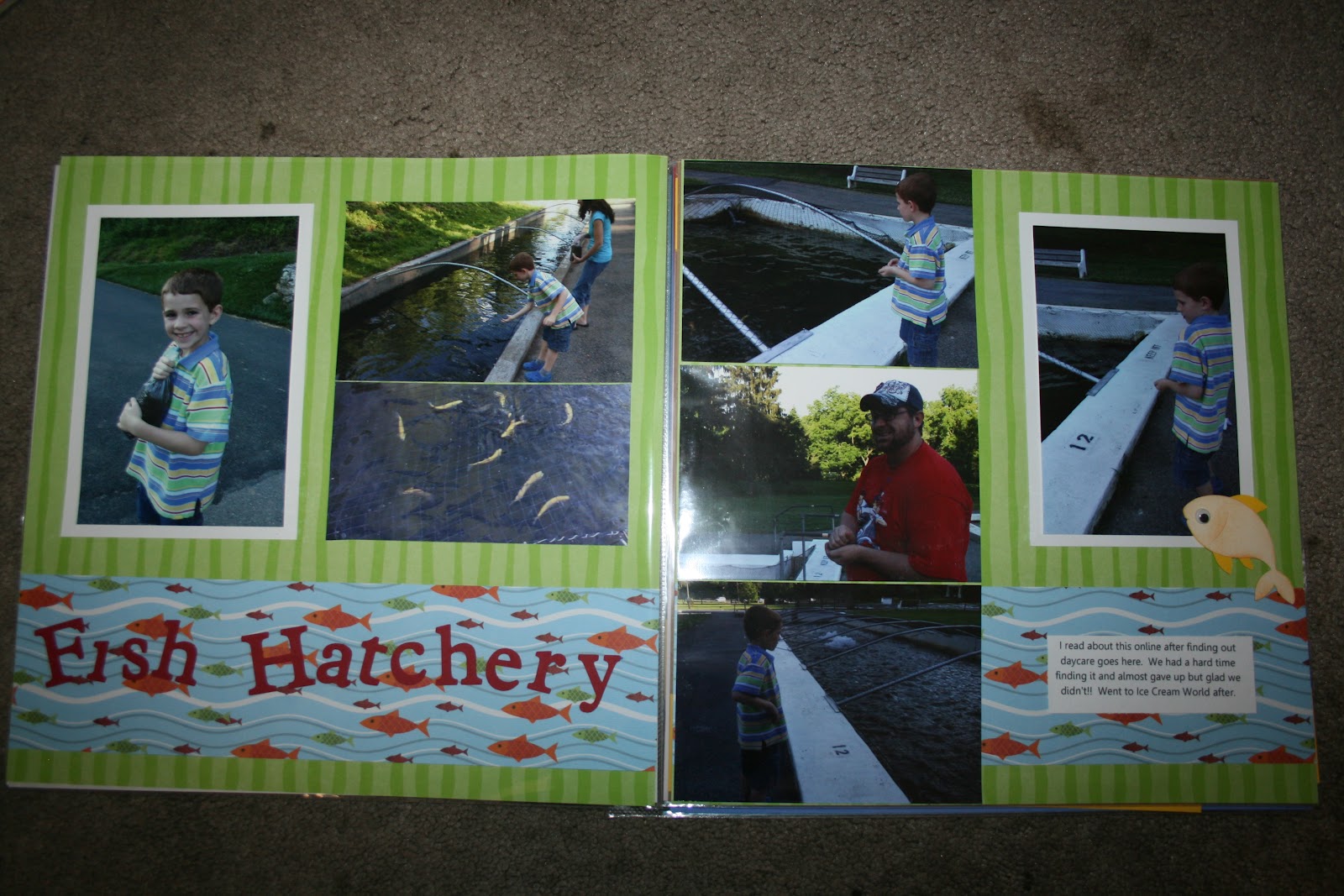 Purple Pizzazz: Fish Hatchery layout