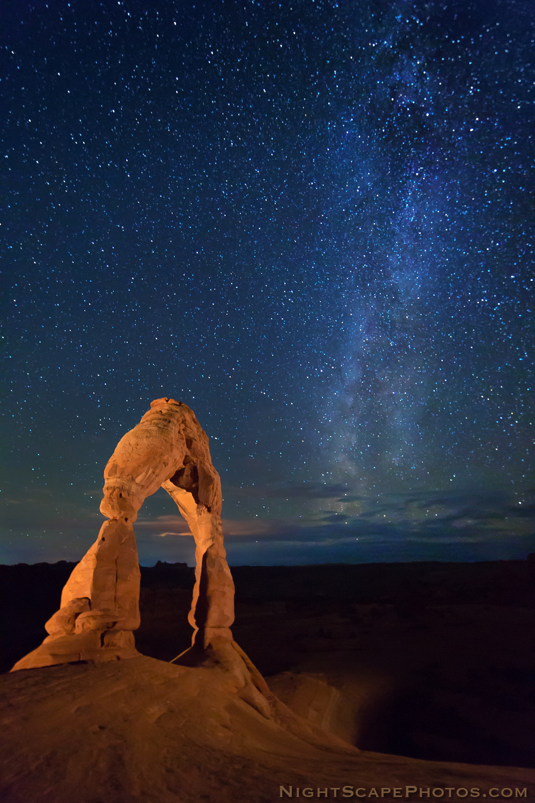Delicate Arch Night