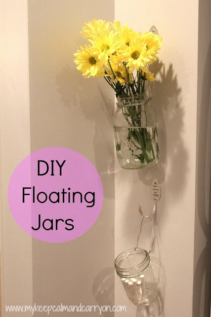 KEEP CALM AND CARRY ON: SAW IT. PINNED IT. DID IT: DIY FLOATING JARS