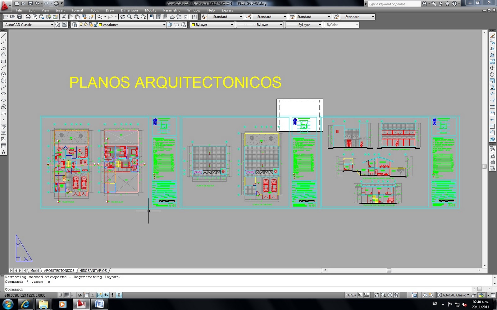 clase: noviembre 2011