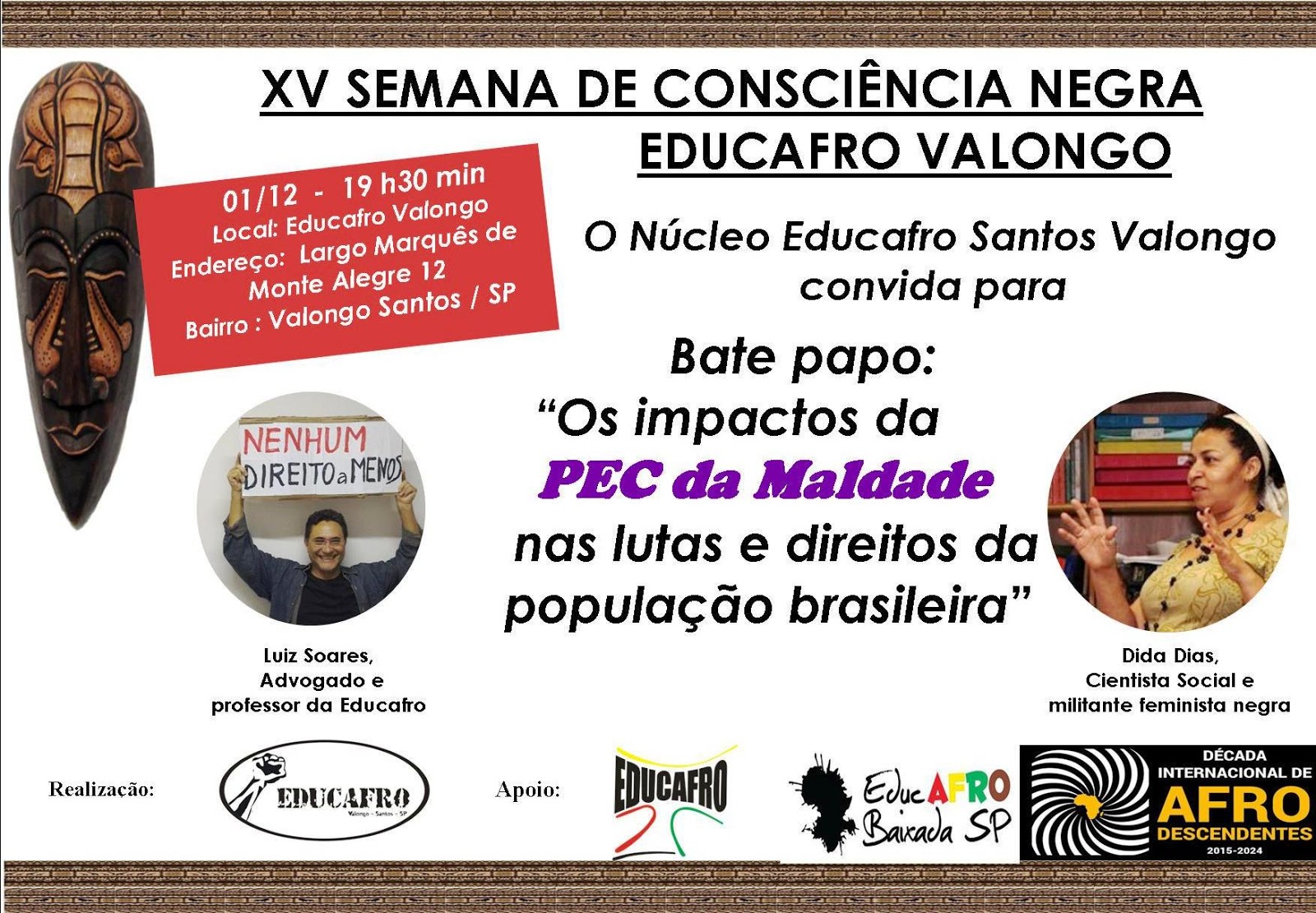 Blog do Núcleo Educafro Santos Valongo