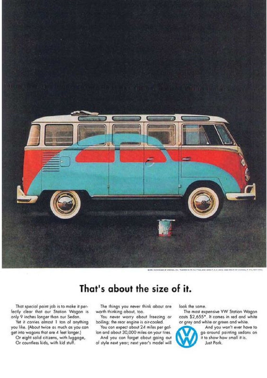 bugcartel: vw transporter reklámok werbung T1,T2