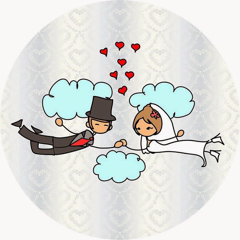Pareja de Novios Volando: Etiquetas de Candy Bar para Imprimir Gratis ...