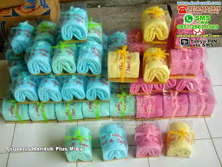 Souvenir Handuk Bordir - Souvenir Pernikahan Unik Bermanfaat Harga Murah