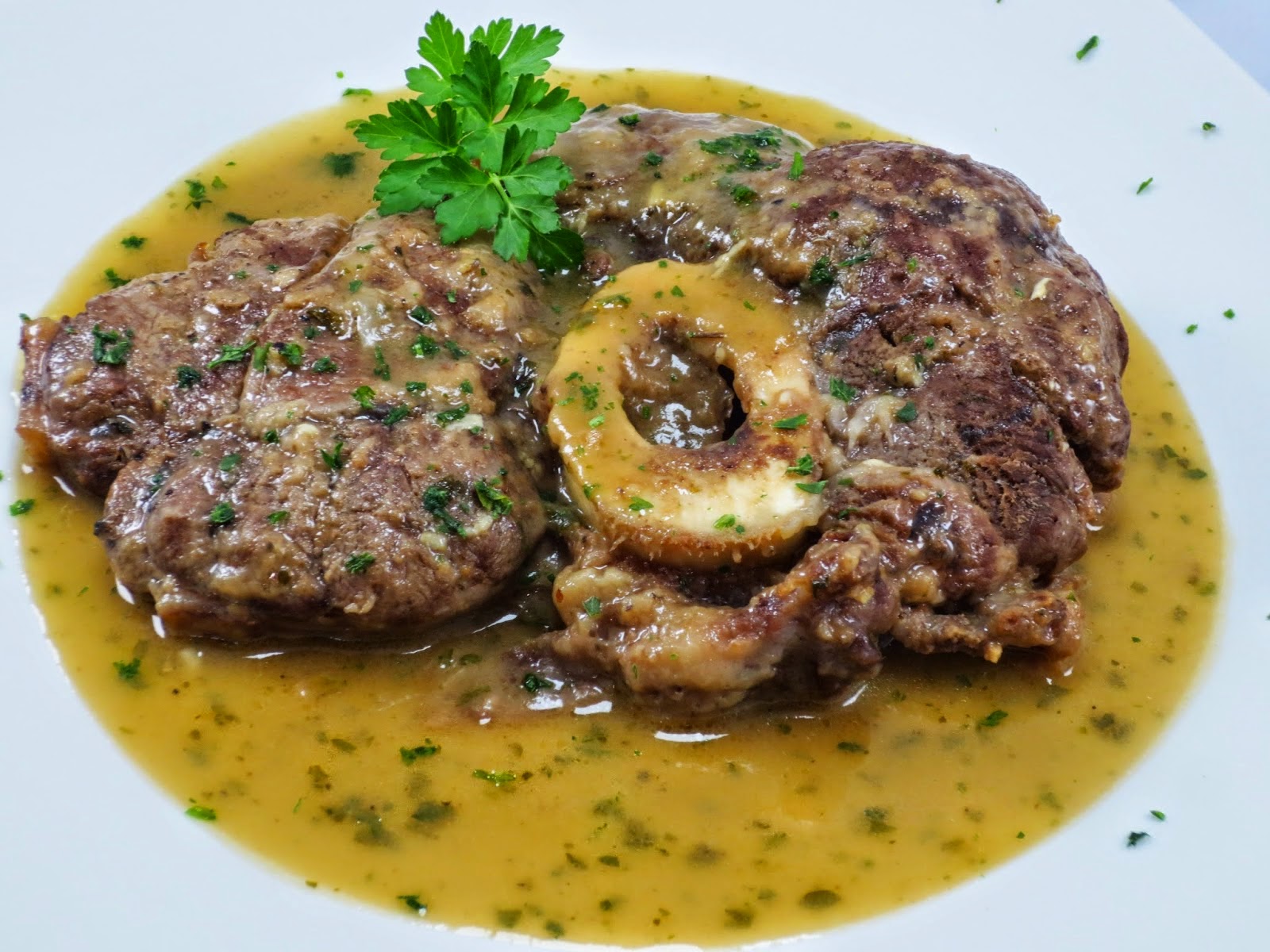 Osobuco de ternera en salsa