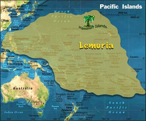 Lemuria the Lost Continent | Unexplained Mysteries and Paranormal Archive