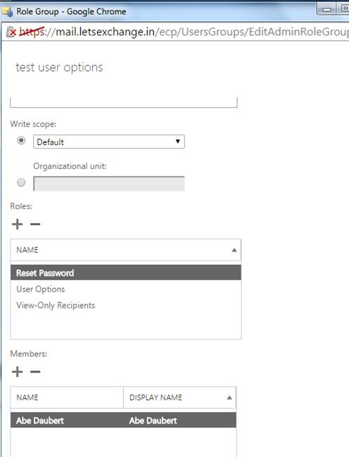 How to create roles group and assign them to admin using ECP in ...