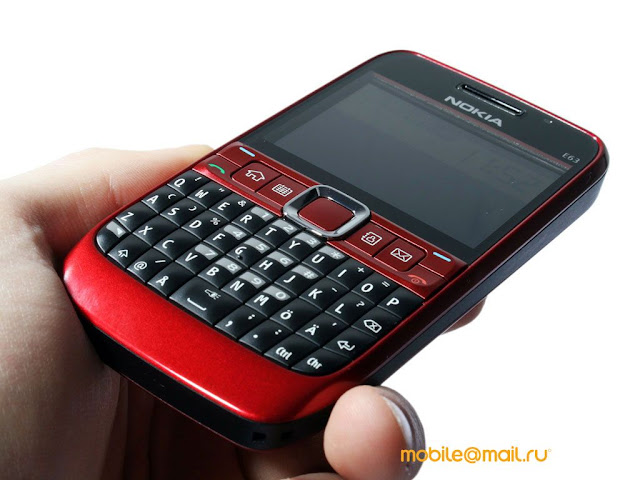 Mobile Phone: Nokia Phone's Red Picture