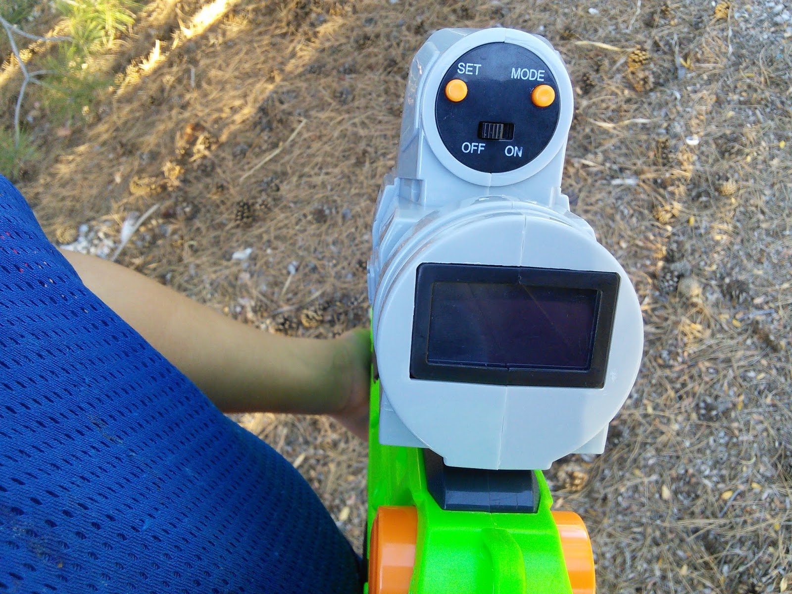 This awesome dart gun is sold in stores and online at https://www ...