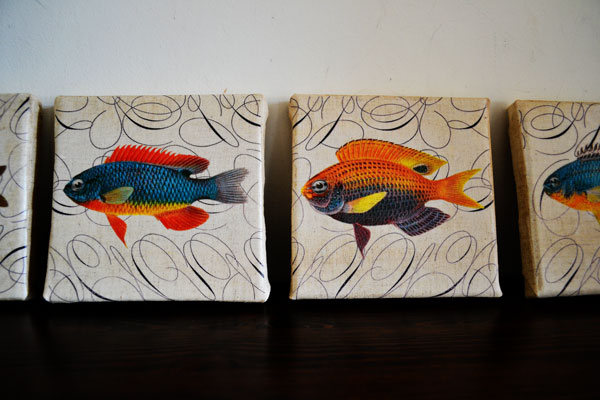 {Repurpose Universe}: Fish on canvas project