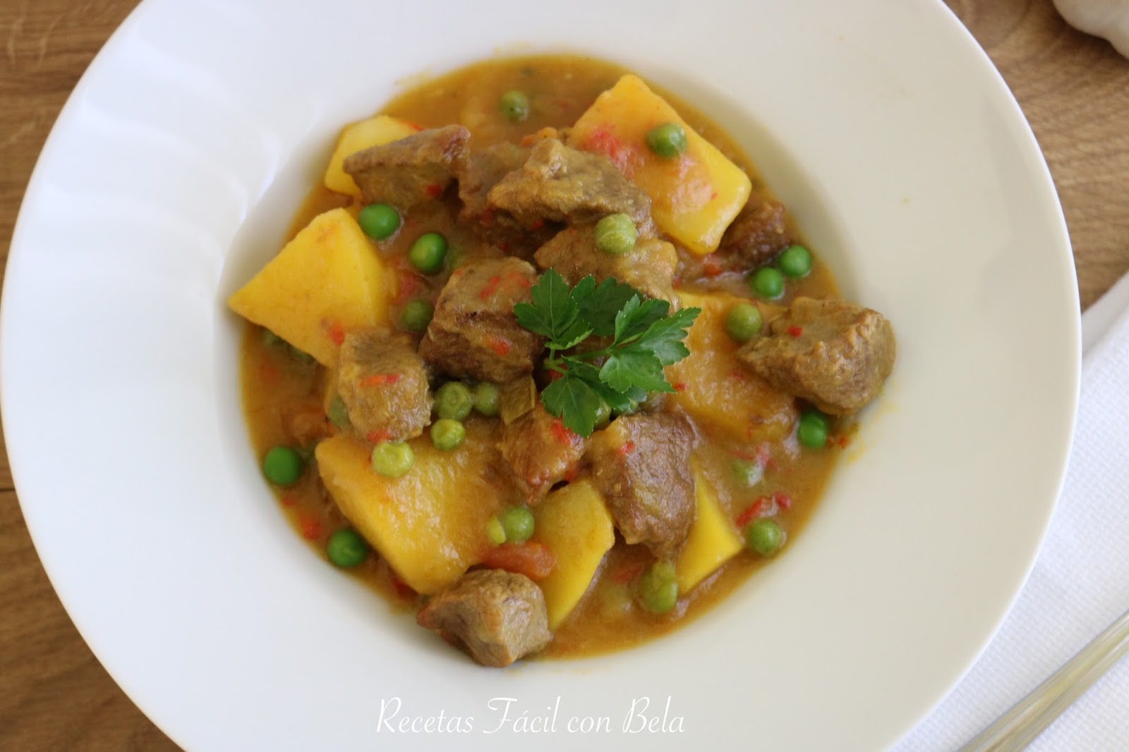 Estofado de ternera - Recetas Fácil con Bela