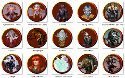 Biblioteca do Duque: D&D 5E - Fora do Abismo - Tokens