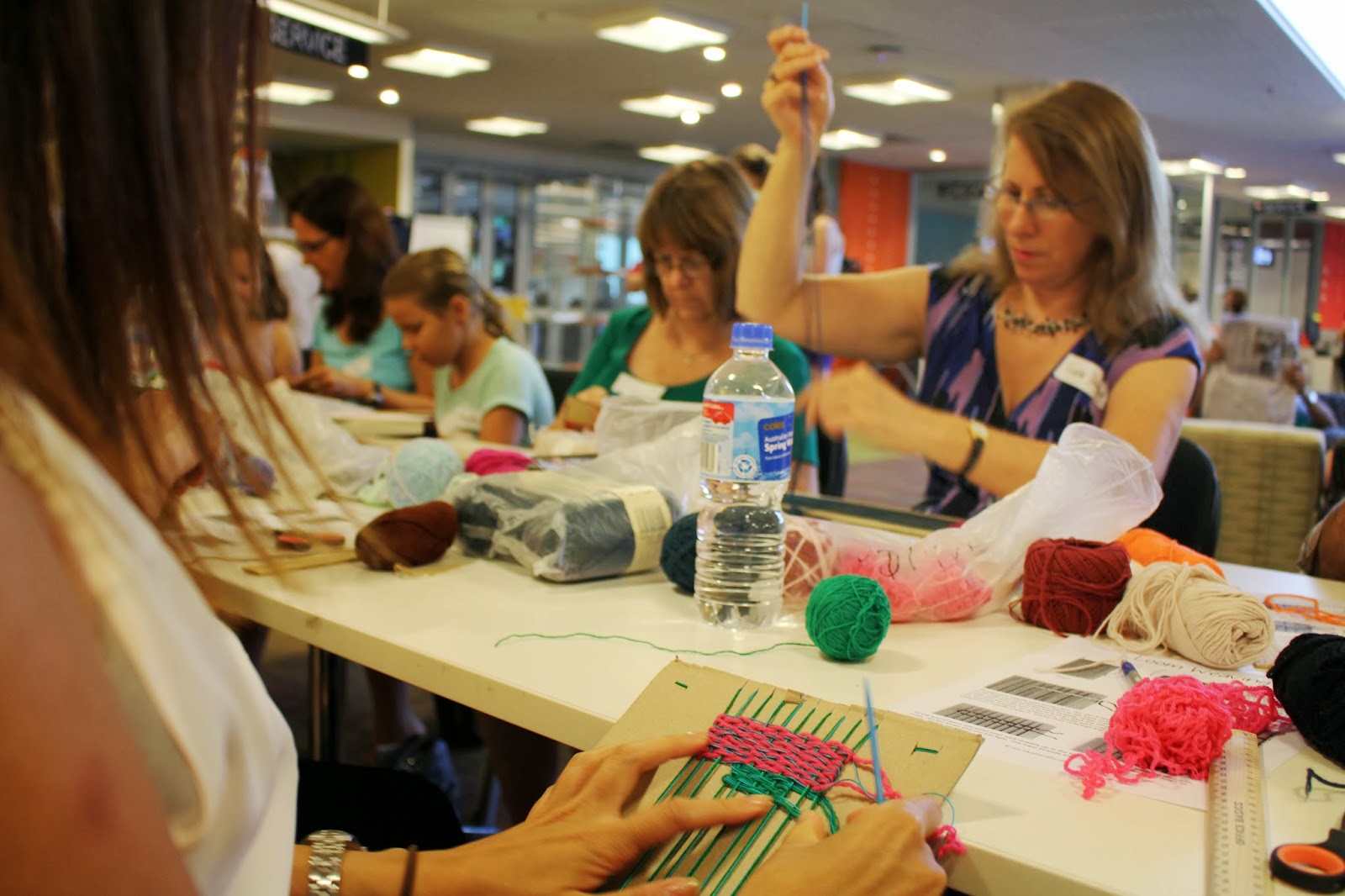 edward and lilly: loom weaving workshop