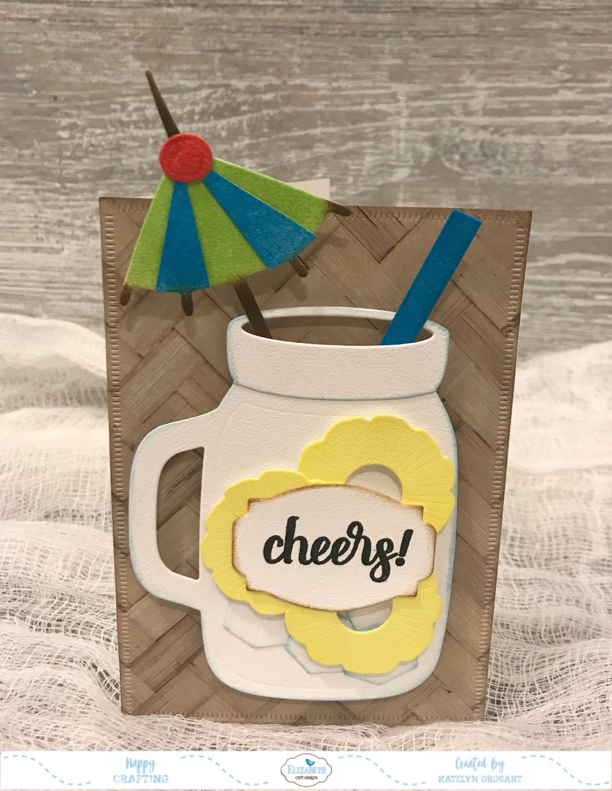 A Creative Journey: Cheers Notecard