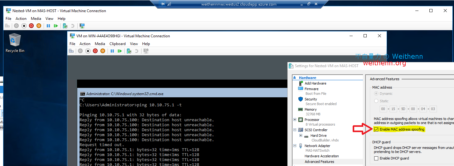 不自量力 の Weithenn: ASDK Journey (2) - 實戰 Azure Stack Development Kit on Azure
