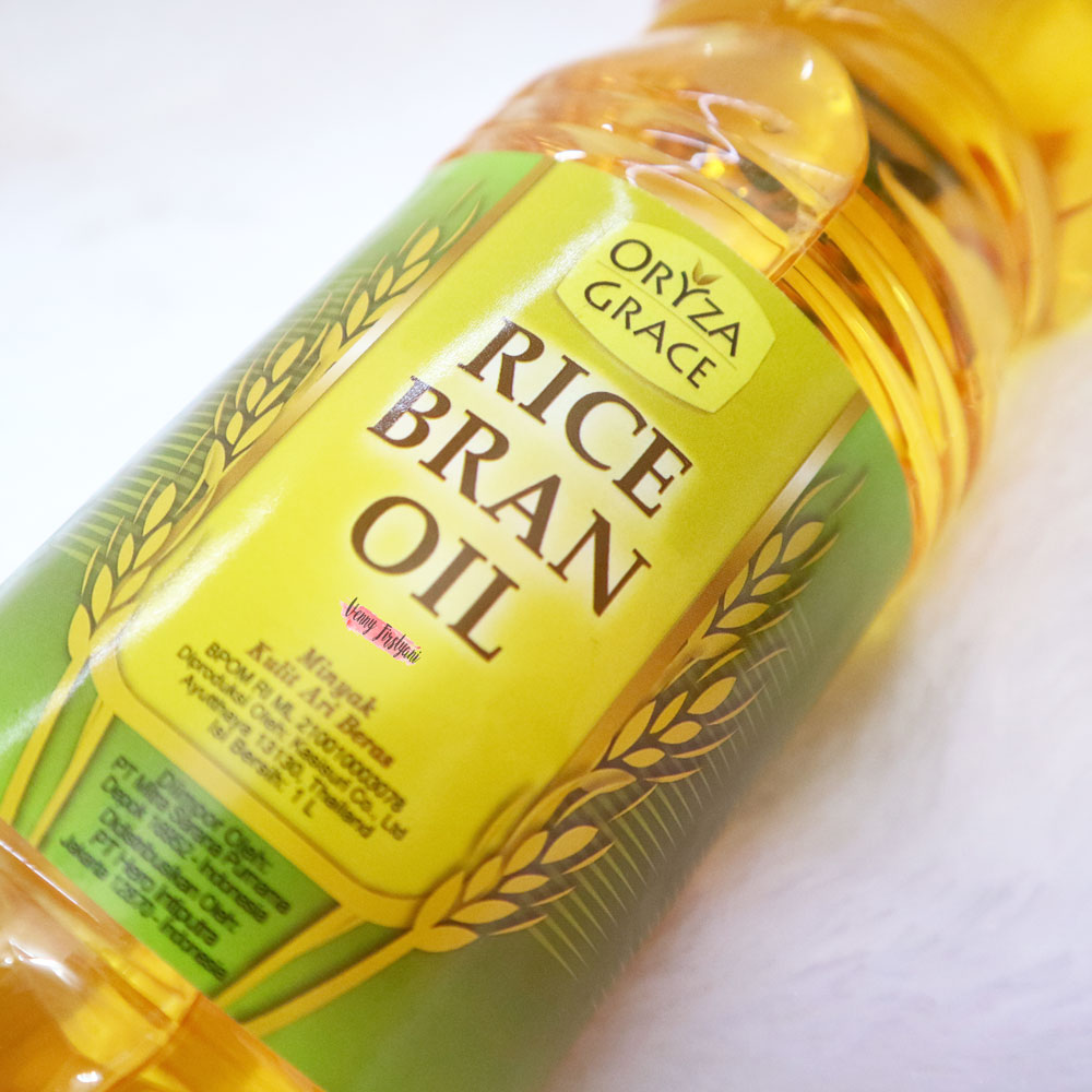Oryza Grace Rice Bran Oil Review - Venny Firstyani