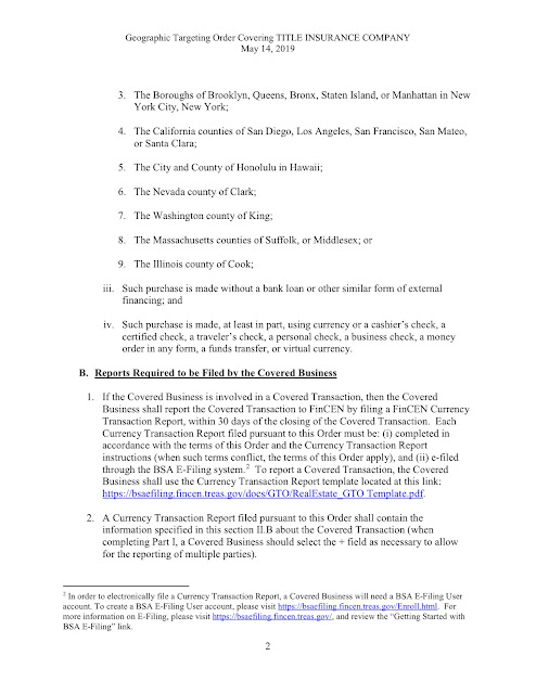 Kenneth Rijock's Financial Crime Blog: FINCEN RENEWS GEOGRAPHIC ...