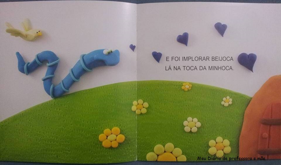 Meu diário de Professora e Mãe : Livro da semana: O minhoco apaixonado!