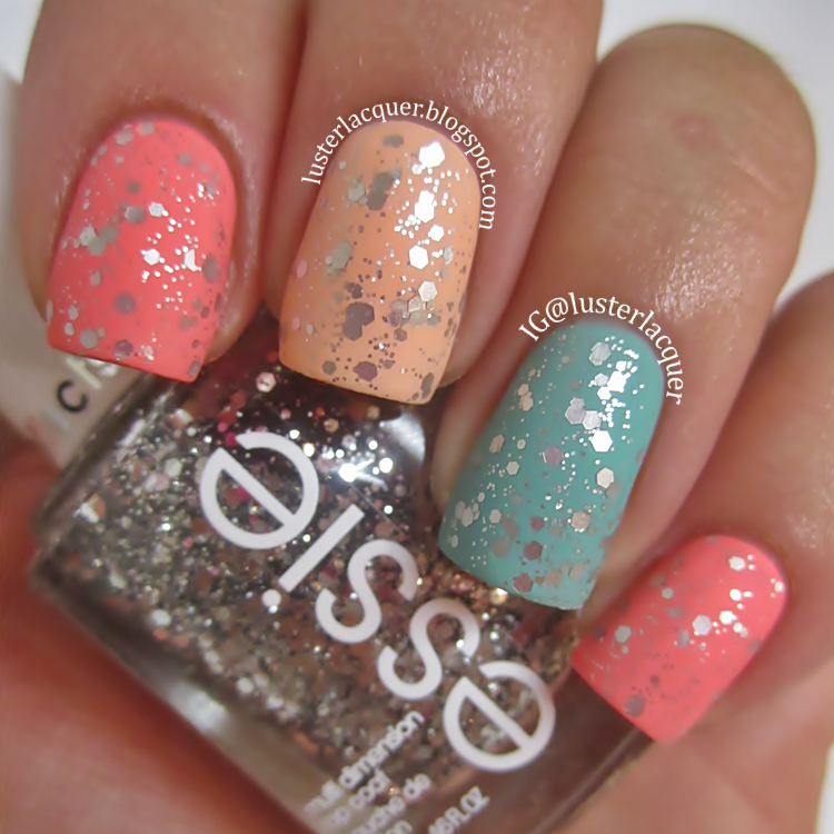 Luster Lacquer: Matte Glitter