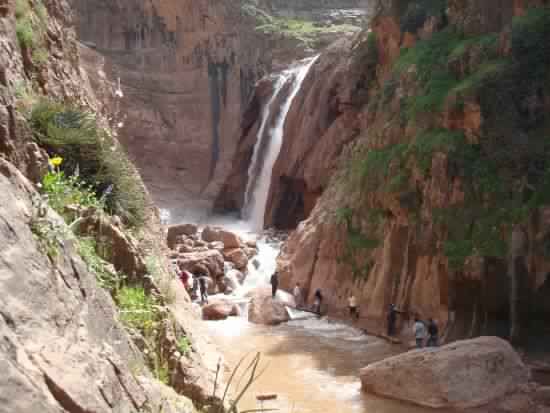 Oum Rabia Waterfalls - Morocco Tourism: Best of Morocco