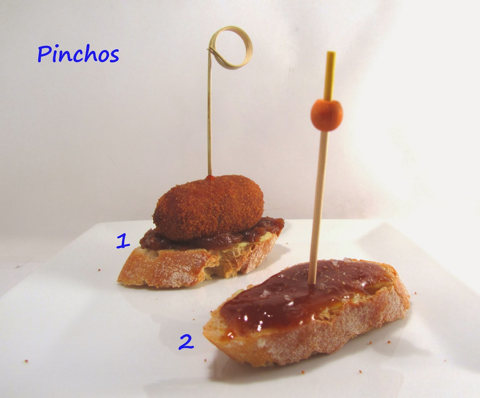 Les receptes del Miquel: Pinchos 6 en 1