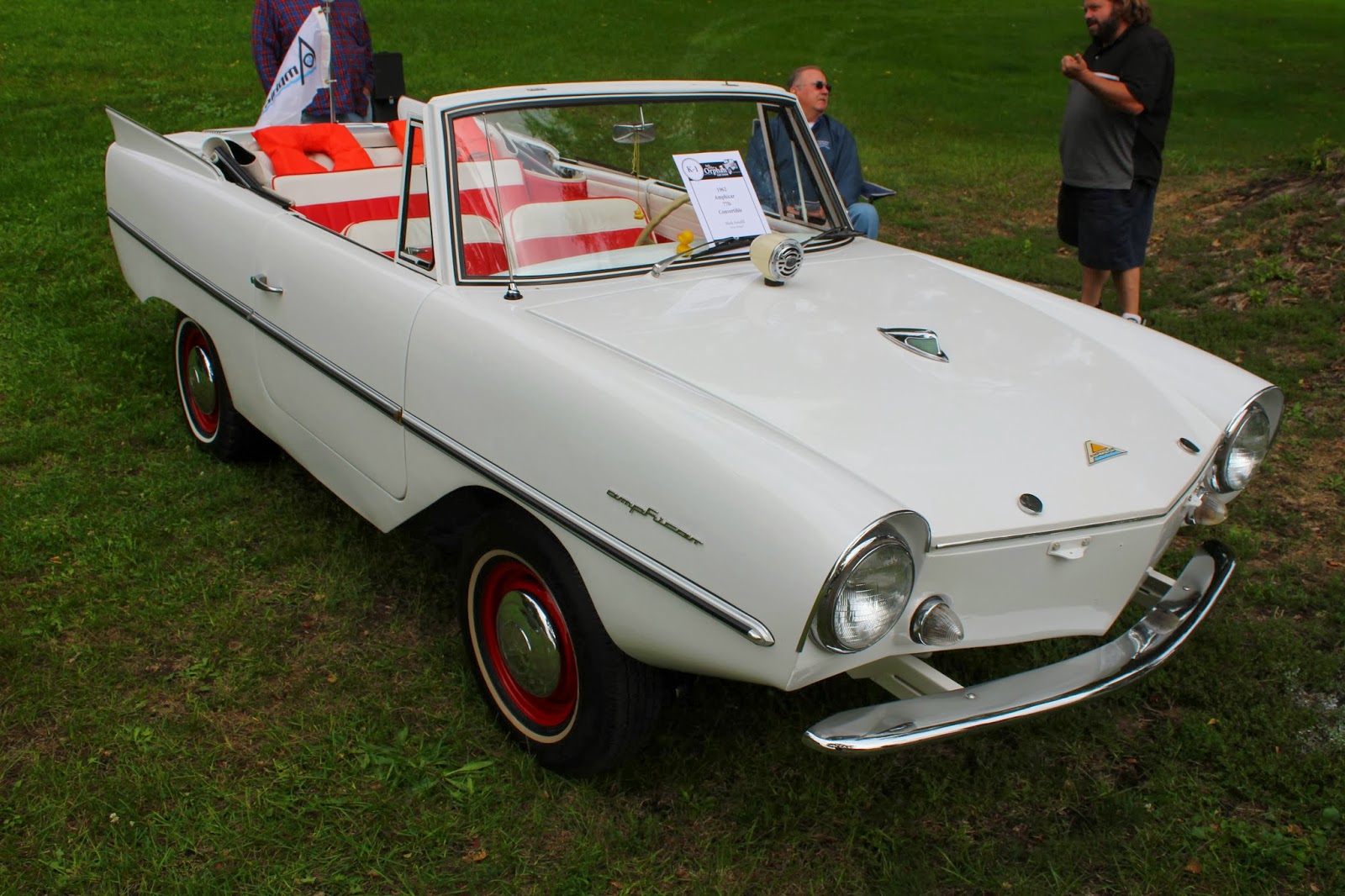 Patio Boat: One Last Orphan Car: the Amphicar!