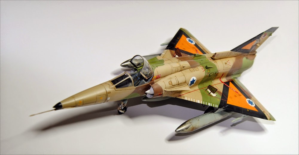 The Rebel Factory: KFIR C1 IAF (KINETIC + AMMO) 1/48