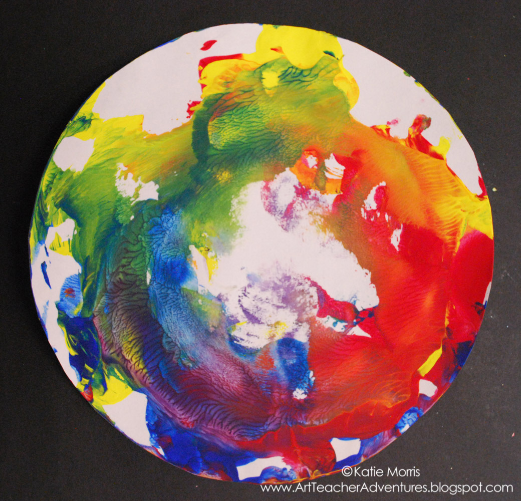 Paper Plate Color Wheel