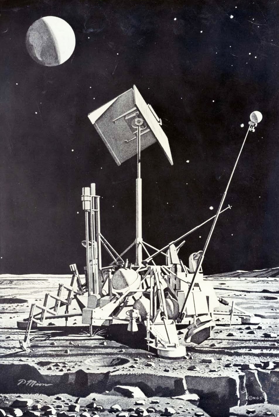 SPACE RELICS: Le programme Surveyor en astrophilatélie