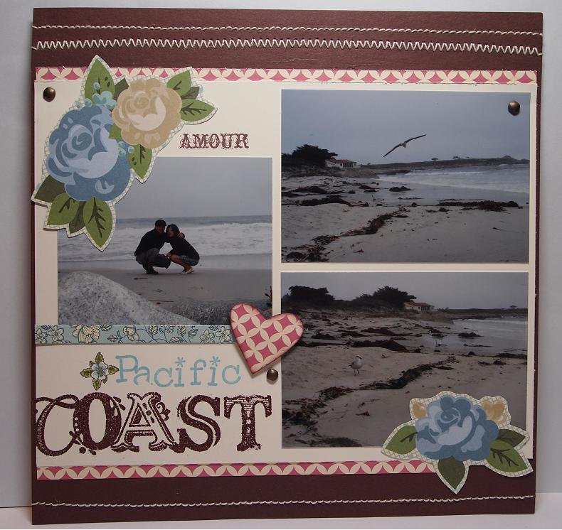 made by EJP: 8x8 - scrapbook layout - page 2
