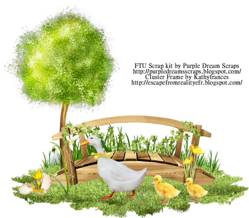 Escape From Reality Blog: FTU 'Spring Time' Cluster & Cluster Frames