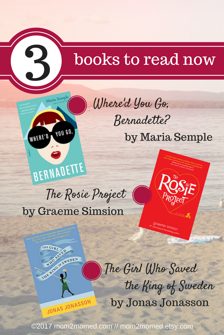 Mom2MomEd: Moms Who Read: July 2017 Book Picks