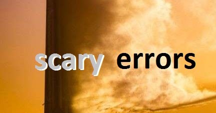 scary errors