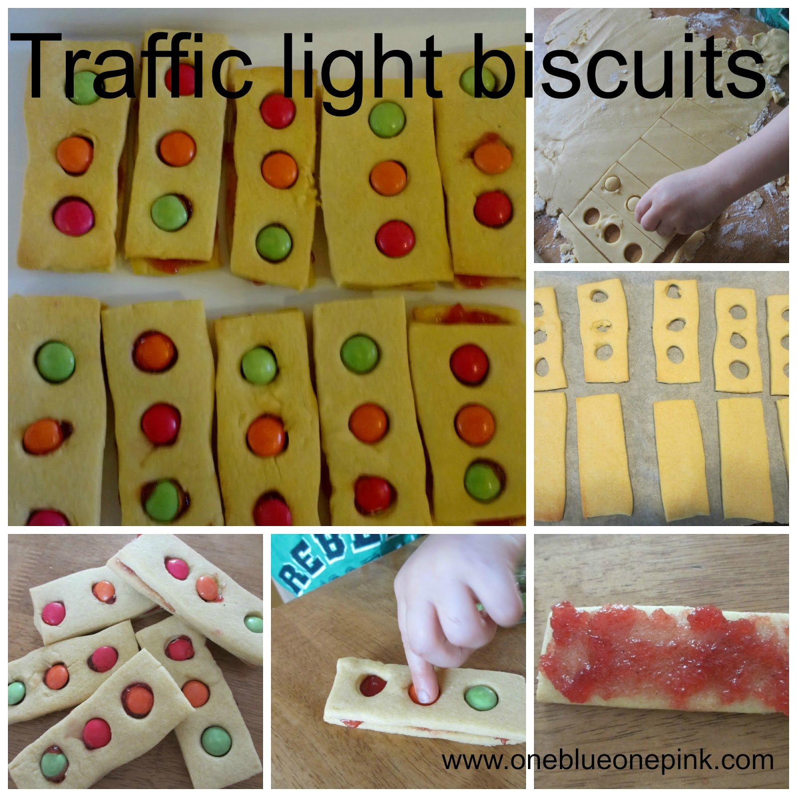 How To Make Traffic Light Biscuits
