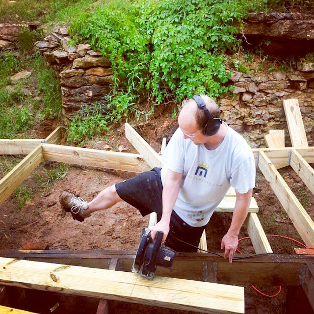 DIY deck build – the story behind the project + the before and afters