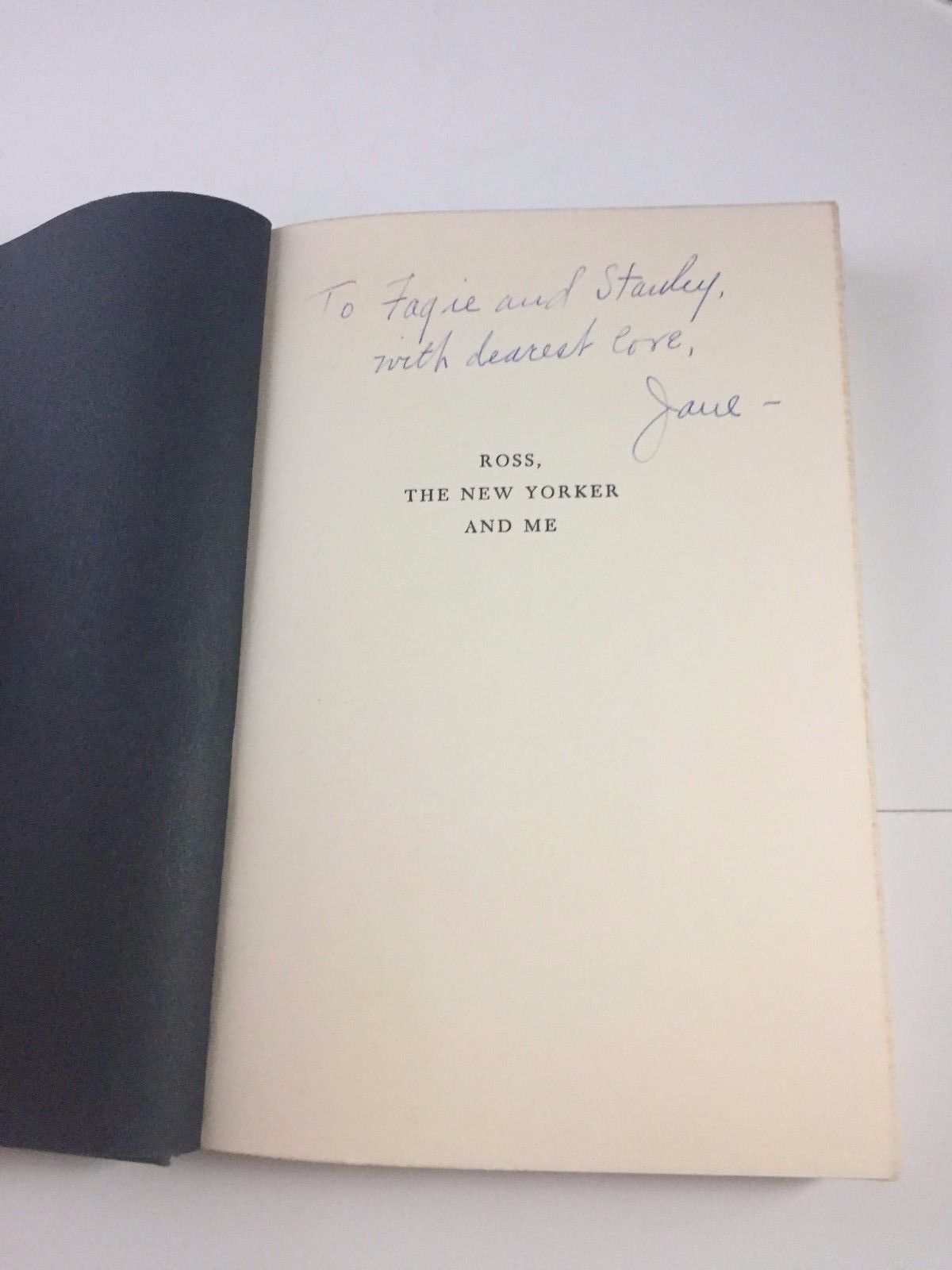 Attempted Bloggery: Ross, The New Yorker and Me Signed by Jane Grant