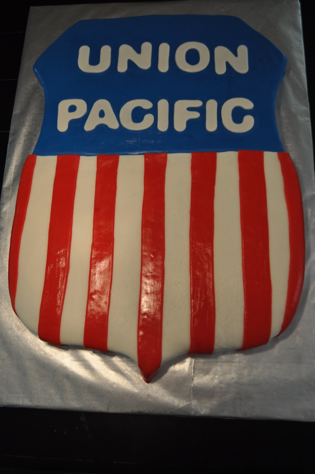Katie's Cake Creations: Union Pacific Cake