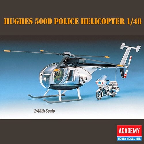 AIRPLANE SCALE MODELKIT: Hughes 500