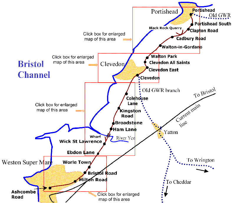 the rail thing: Weston, Clevedon and Portishead Railway