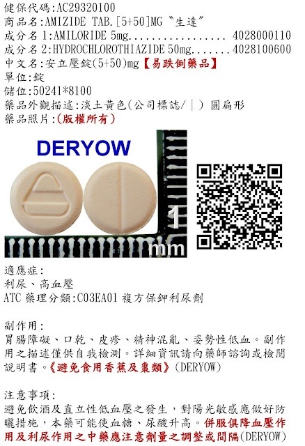 德佑藥局藥袋資訊暨藥品外觀分享: 10月 2018