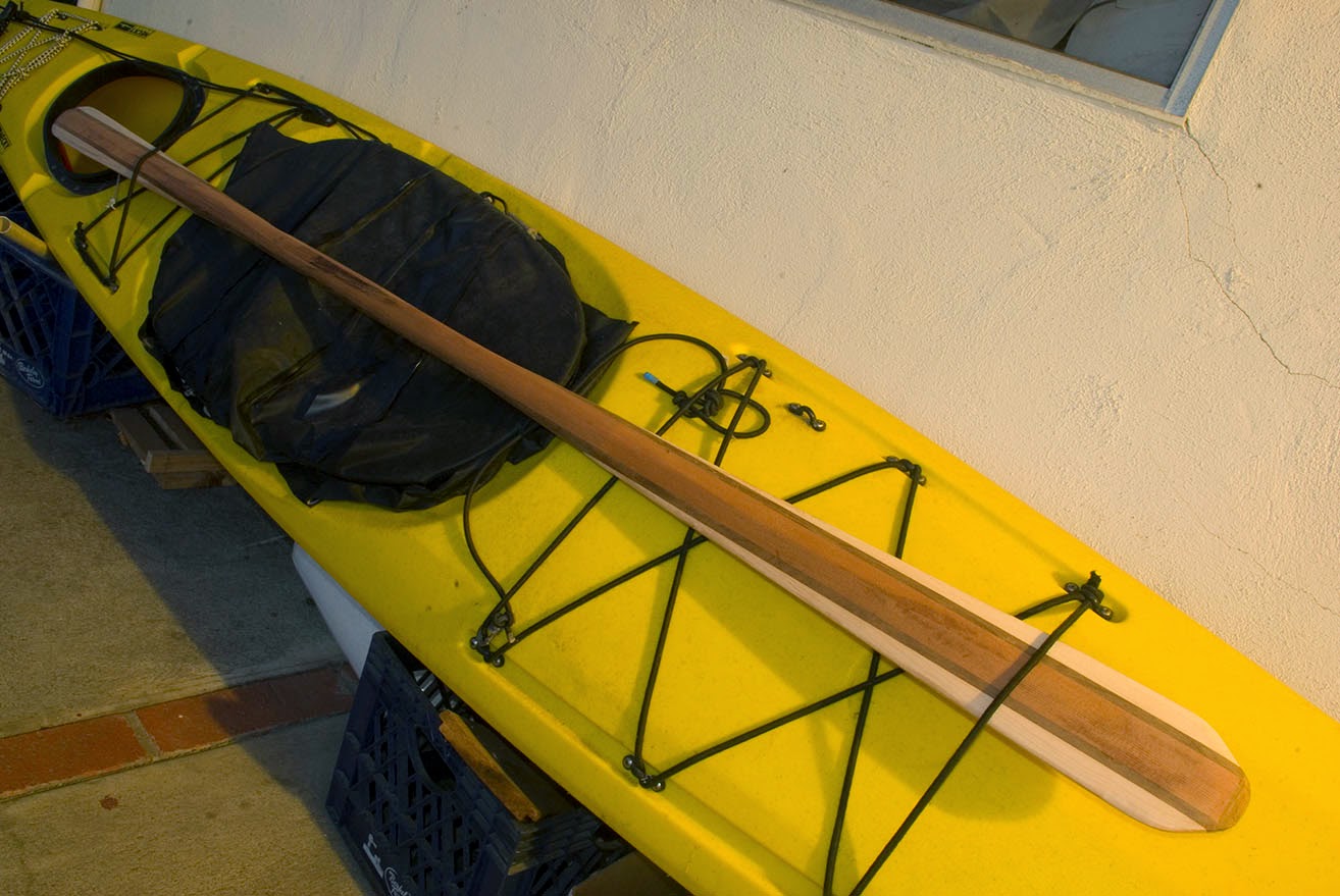 Ted's Blog: Homemade paddles