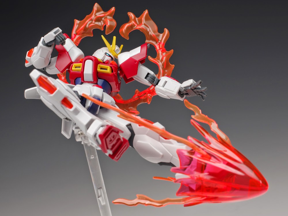 GUNDAM GUY: HG 1/144 Build Burning Gundam - Review by Schizophonic9