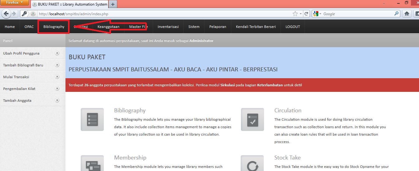 CARA INPUT DATA BIBLIOGRAFI DI SLiMS - PUSTAKABS Semua Tentang Perpustakaan
