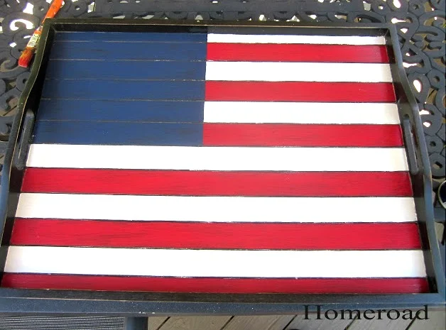 An Easy Tip for Adding Stars to a Hand-Painted Flag