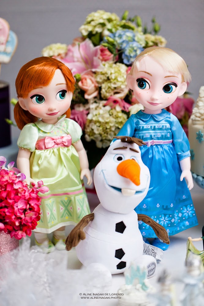 Adriana Gaspar e Marcela Castro: Festa Frozen 5!