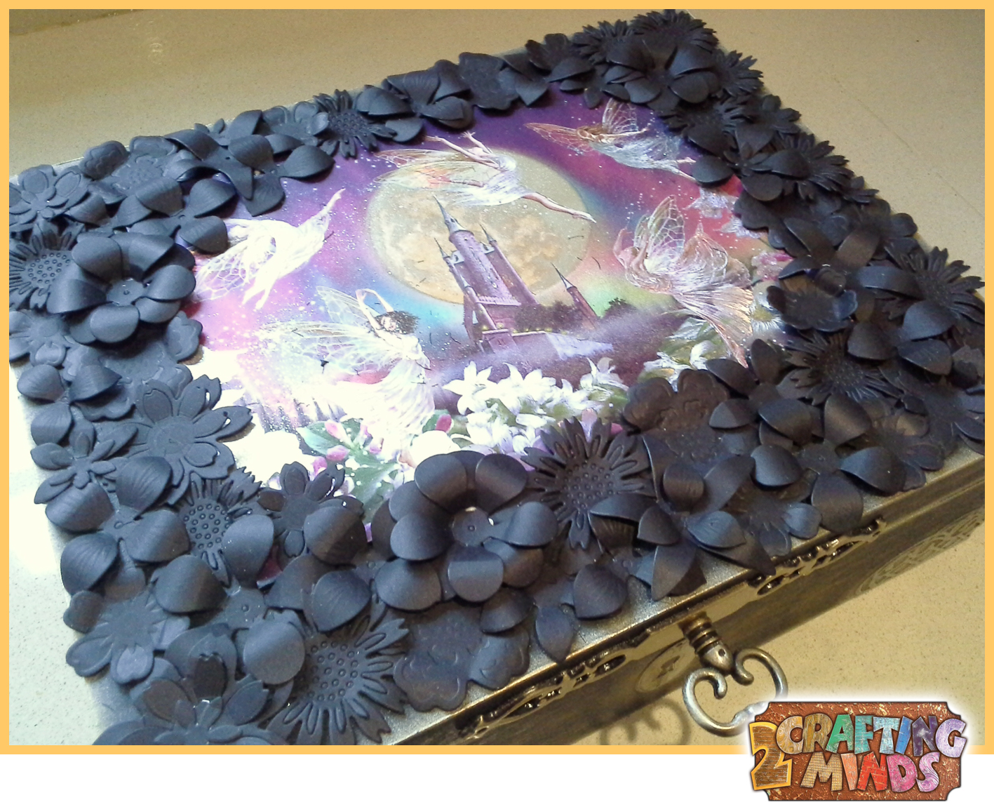 2 Crafting Minds: Fairy Memory Box