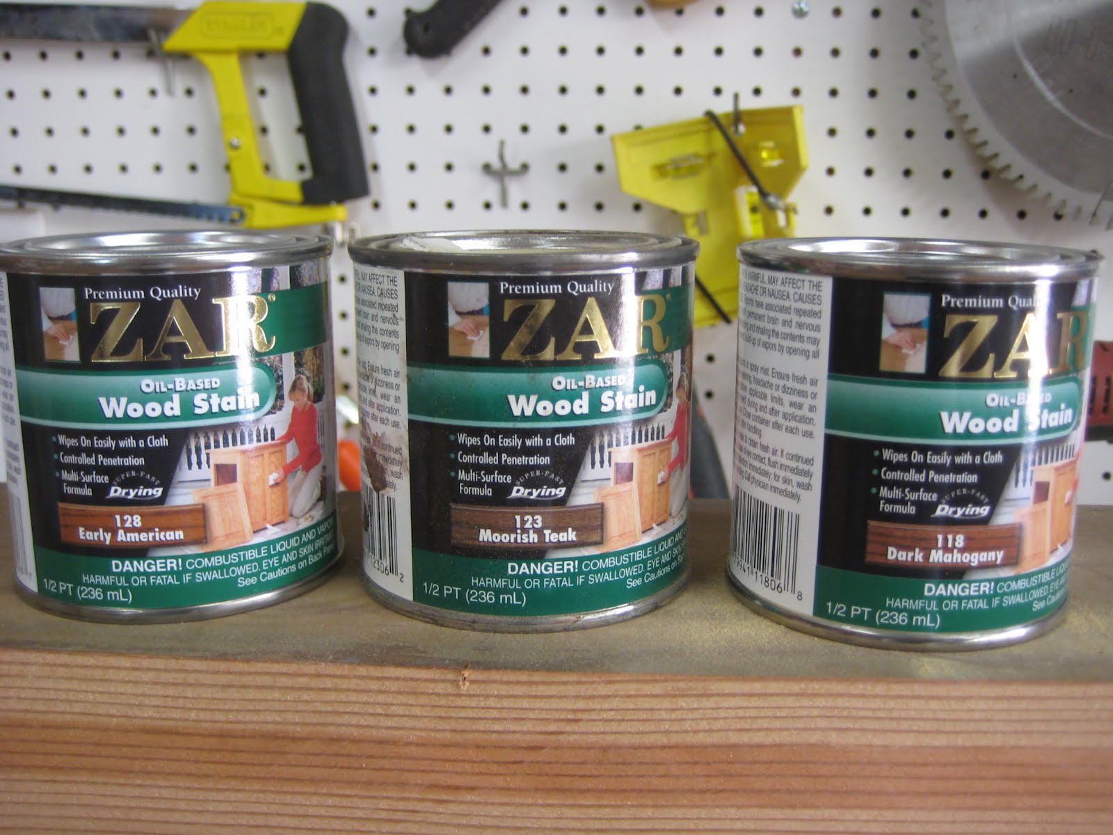 Testing Stain, Testing Wood