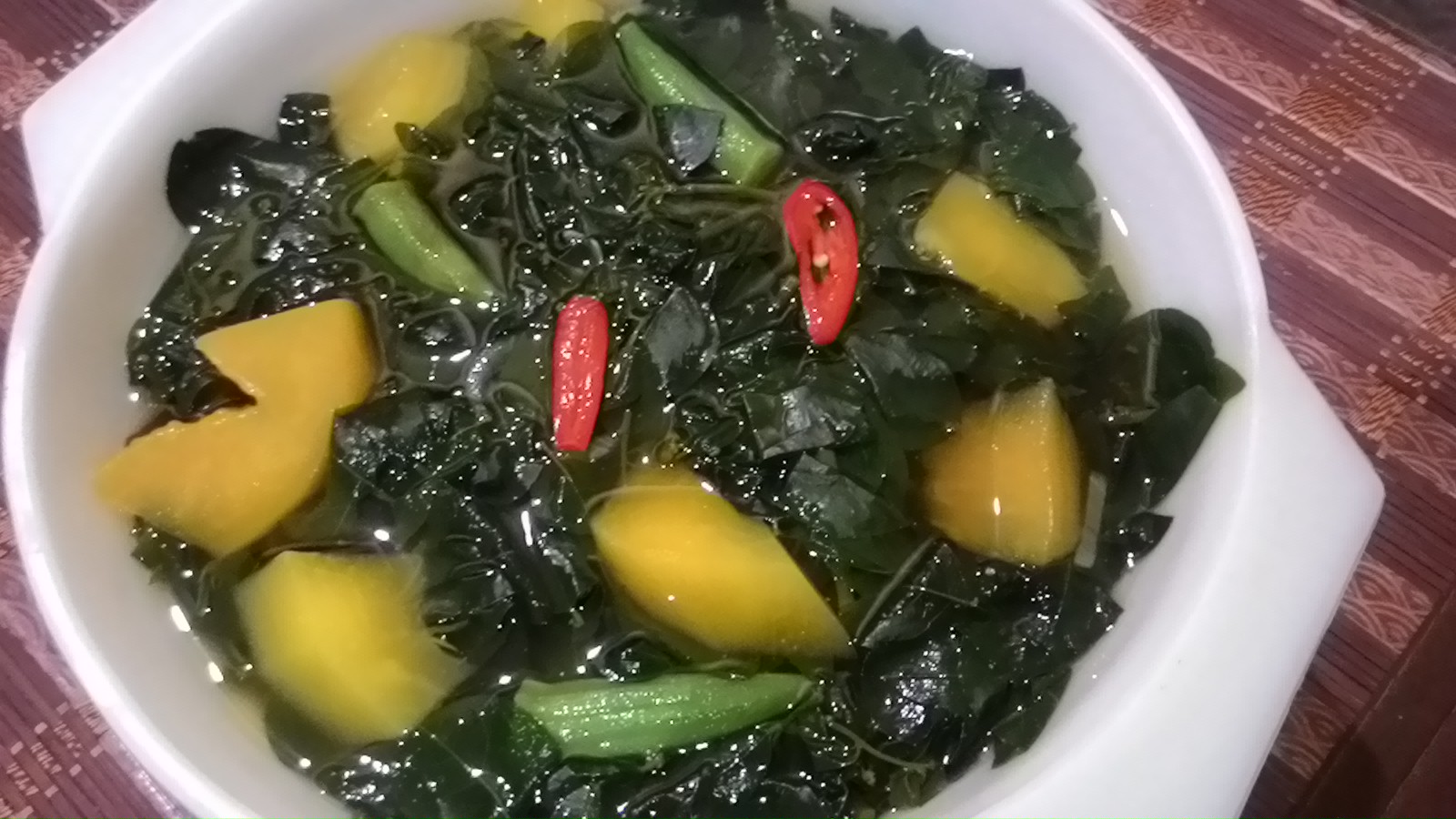Teratak Resepi Ummi: Sayur Asin-asin Dengan Betik dan Bendi